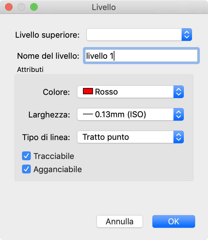 QCAD - Tutorial: Working with Layers